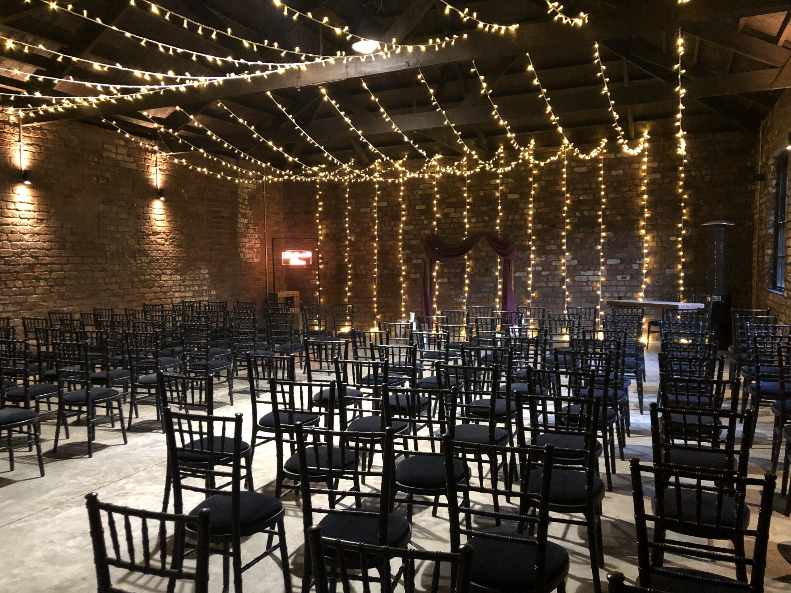 Weddings - Ceremony Set Up - The Engine Works