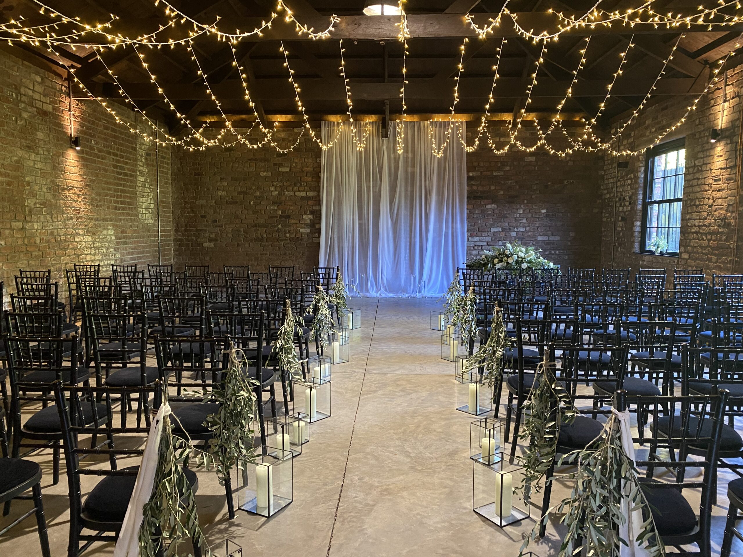 Weddings - Ceremony Set Up - The Engine Works