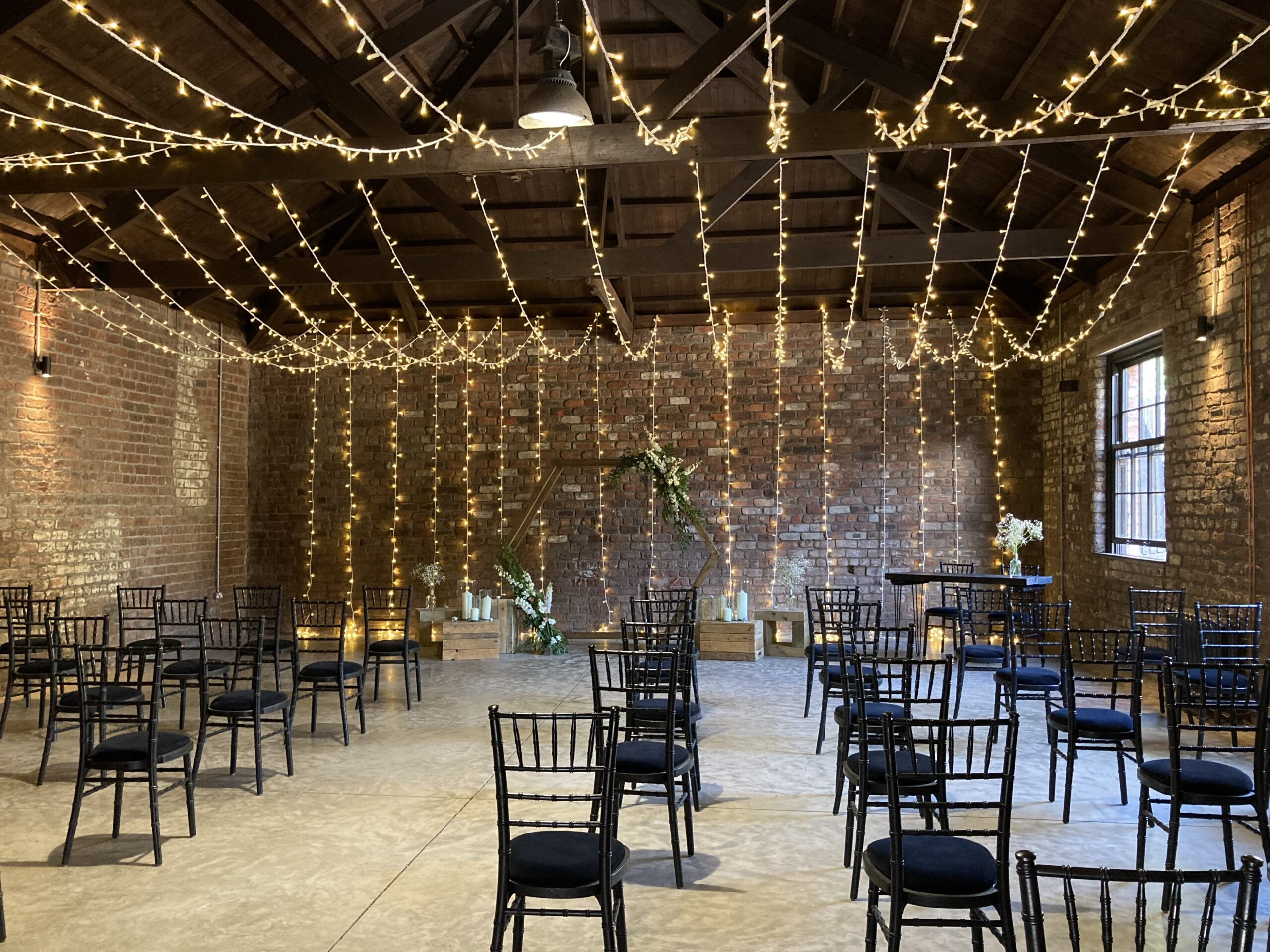 Weddings - Ceremony Set Up - The Engine Works